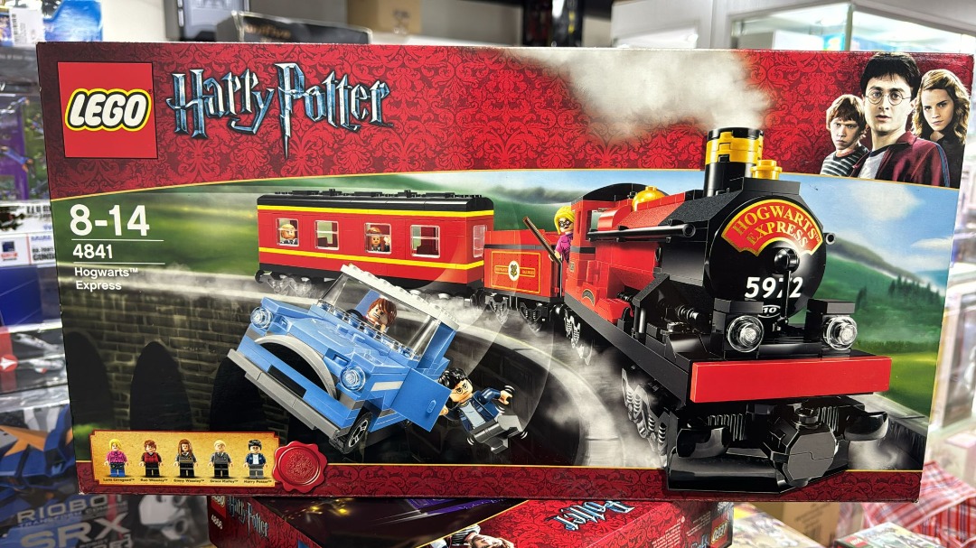 全新 Lego 4841 Hogwarts Express Train Harry Potter 哈利波特 火車, 興趣及遊戲, 玩具 ...