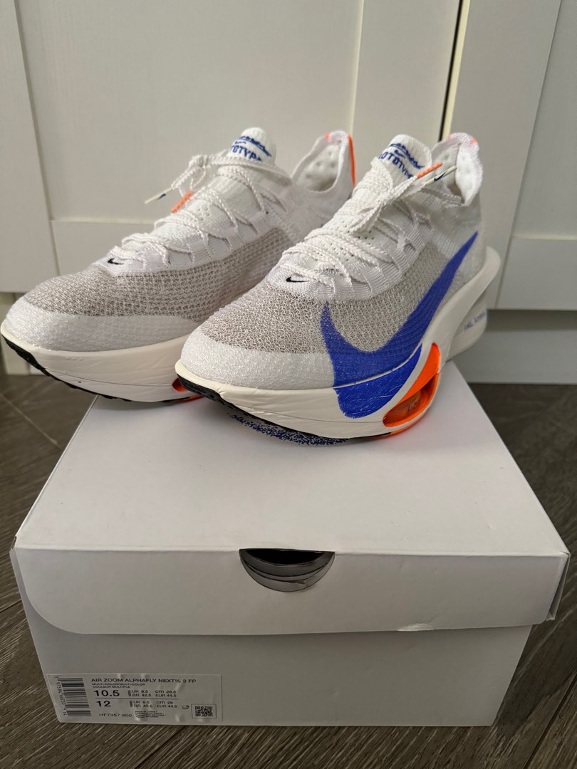 全新 Nike Alphafly Blueprint 2024 (US10.5), 男裝, 鞋, 波鞋 - Carousell