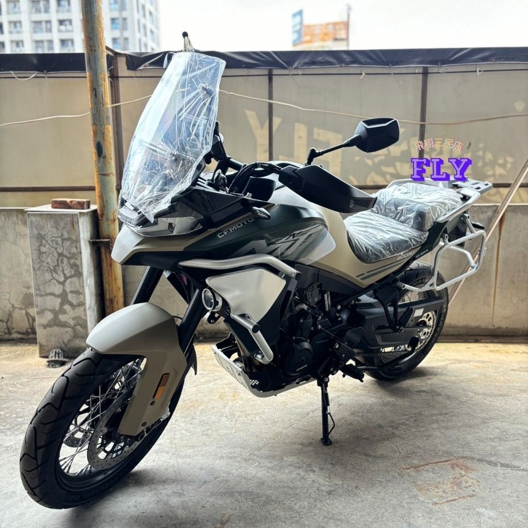 紅牌越野ADV 800MT N39 CFMOTO 三箱 旅行車 鋼絲框, 機車, 重機在旋轉拍賣