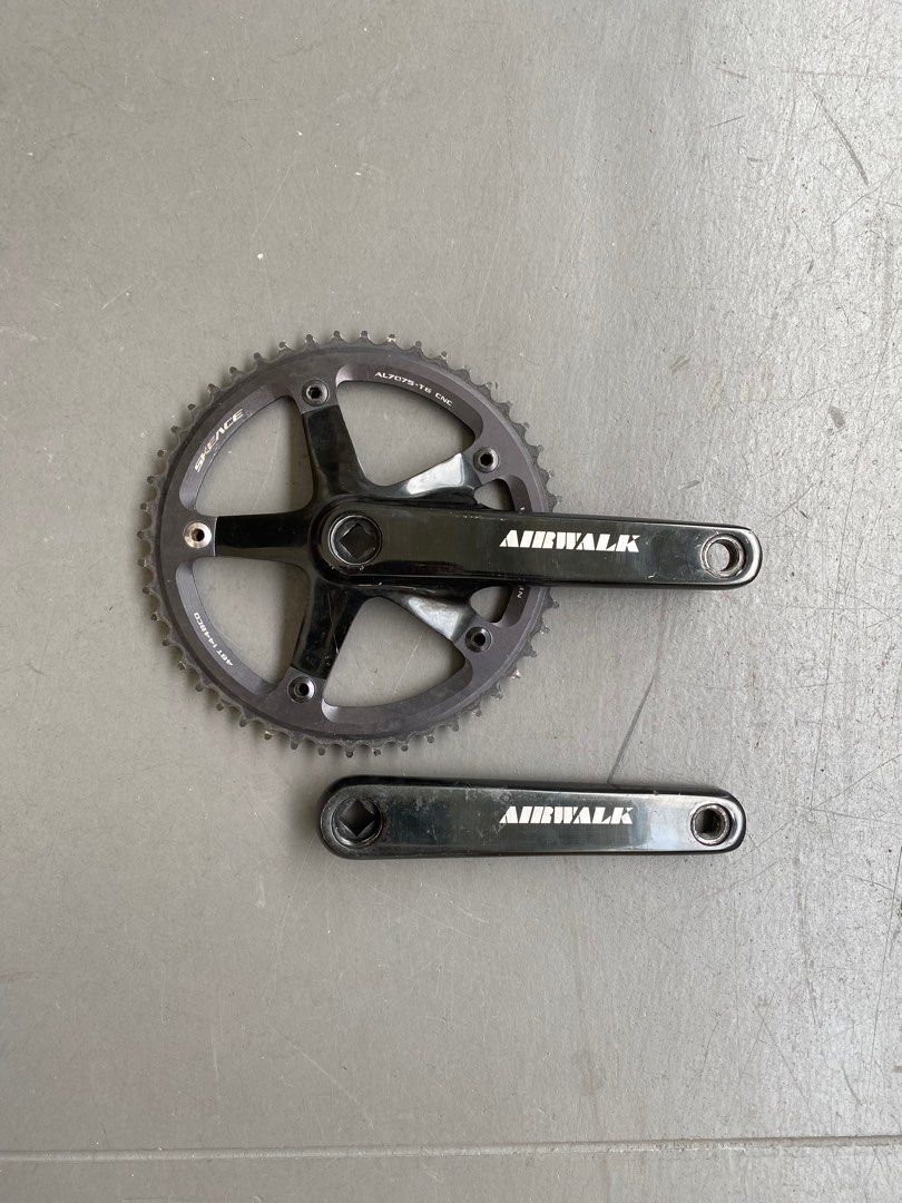 Airwalk crankset crank with skeace chainring 144bcd fixie fixed gear ...
