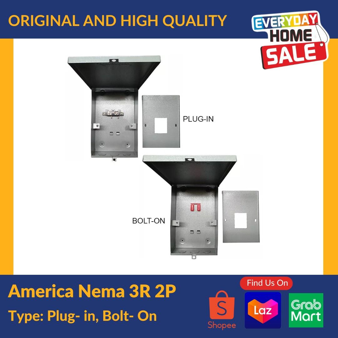 America Nema Panel Box 3R, Furniture & Home Living, Home Improvement ...
