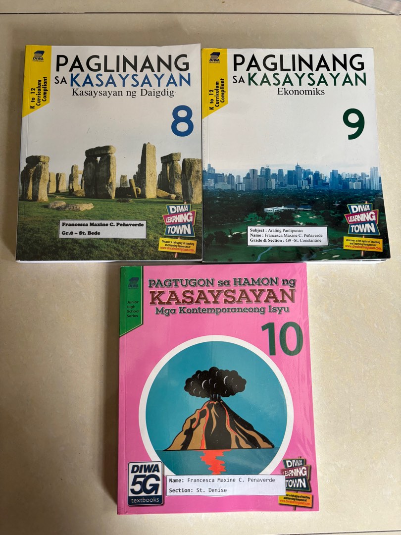 ARALING PANLIPUNAN 8,9,10 PAGLINANG SA KASAYSAYAN, Hobbies & Toys ...