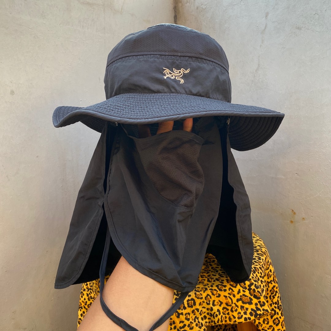 Arc’teryx Sun Hat Uv Care, Bucket Hat, Fesyen Pria, Aksesoris, Topi di ...