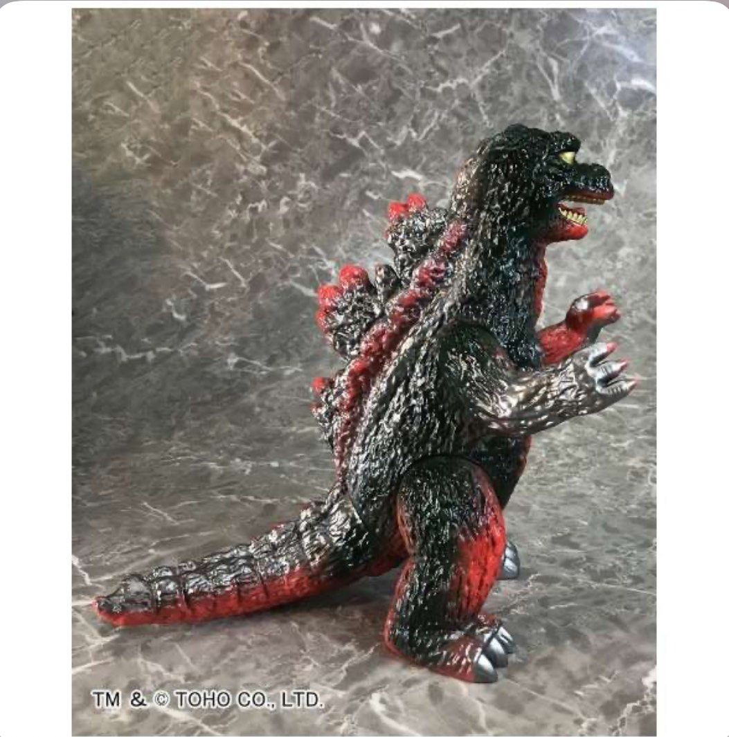ART STORM ソフトビニール塗装済み完成品 復刻版ポピーグレートザウルス ゴジラ godzilla 哥斯拉 sofubi sovbi sofvi sofbi, 預購 - Carousell