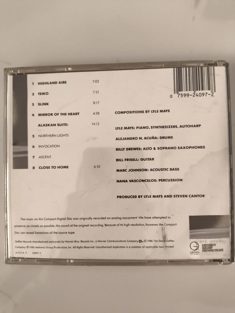 Assorted CDs - Lyle Mays / Jeffrey Michaels / Carly Simon / Van ...