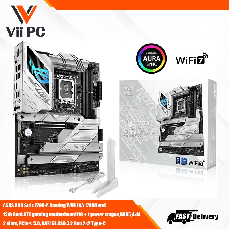 ASUS ROG Strix Z790-A Z790A Z790 A Gaming WiFi LGA 1700(Intel 12th 13th ...