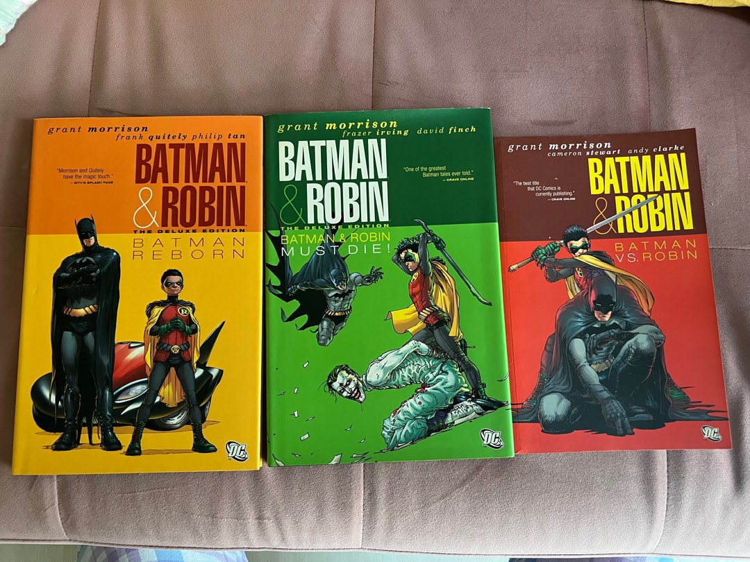 Batman & Robin by Grant Morrison, Hobbies & Toys, Books & Magazines ...
