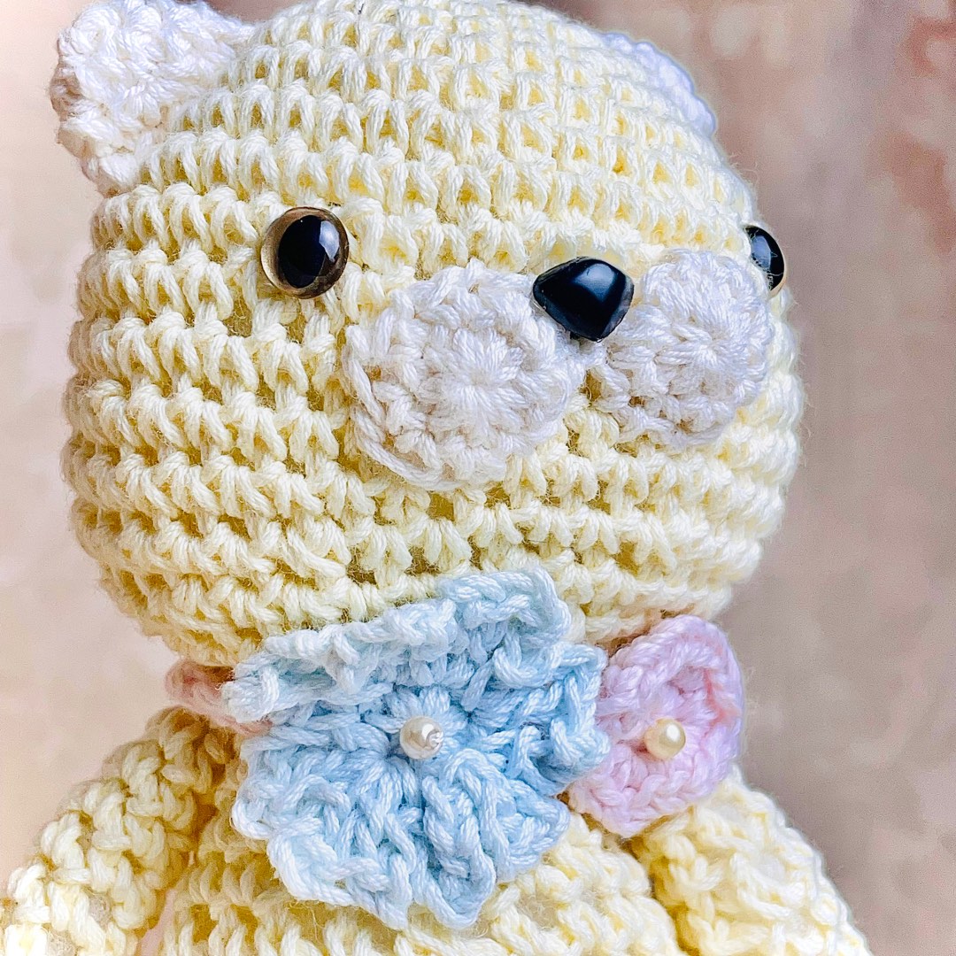 BUTTERCUP SUNSHINE Mellow Meadow Yellow Amigurumi Crochet Knit Kitty ...