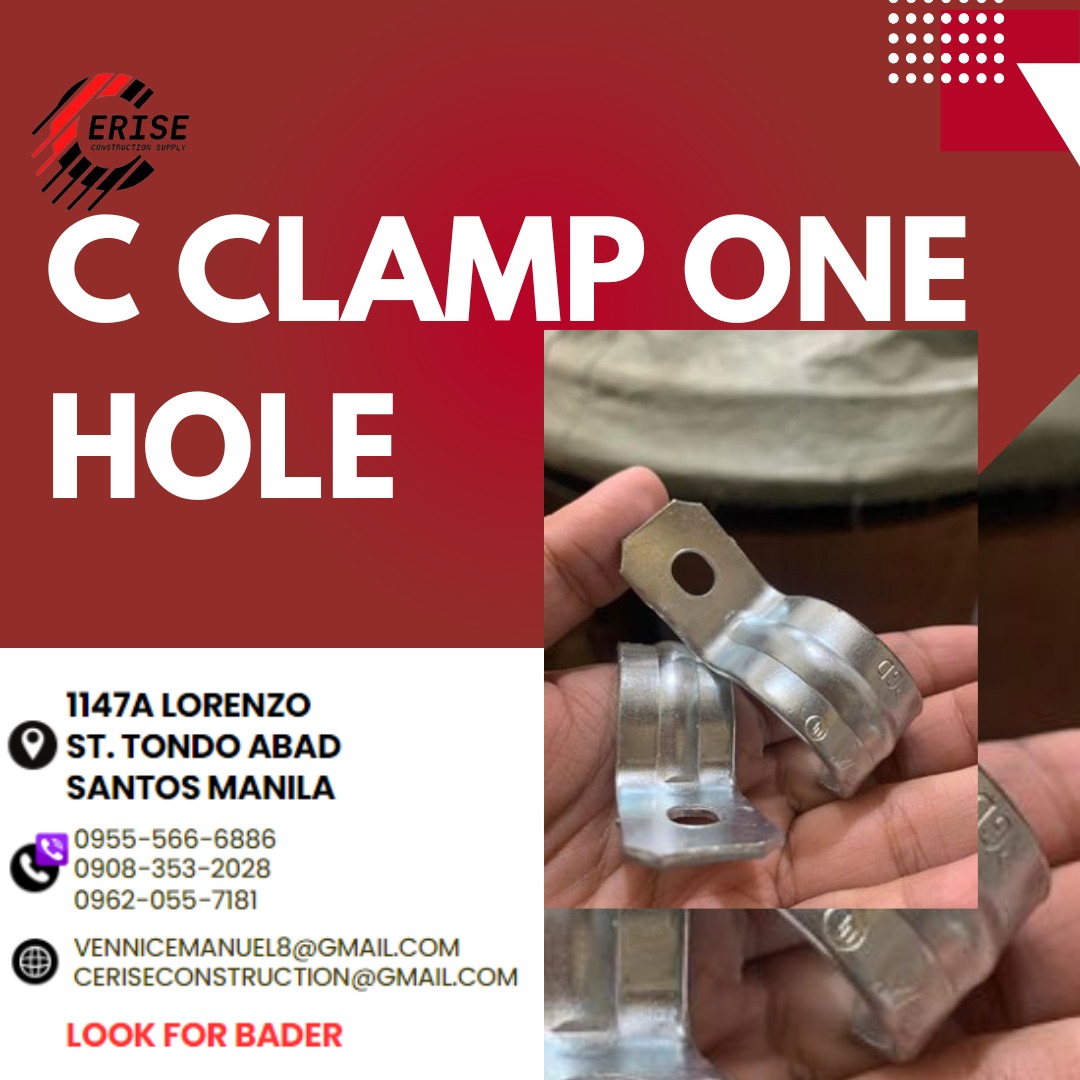 C CLAMP ONE HOLE, Commercial & Industrial, Construction & Building ...