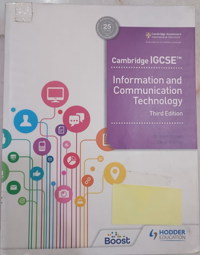Cambridge Igcse Information And Communication Technology Ict Hobbies