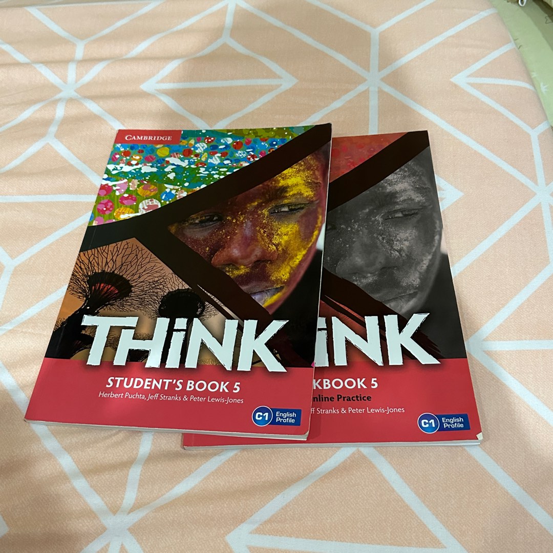 cambridge think 5 student book + workbook, Buku & Alat Tulis, Buku di ...