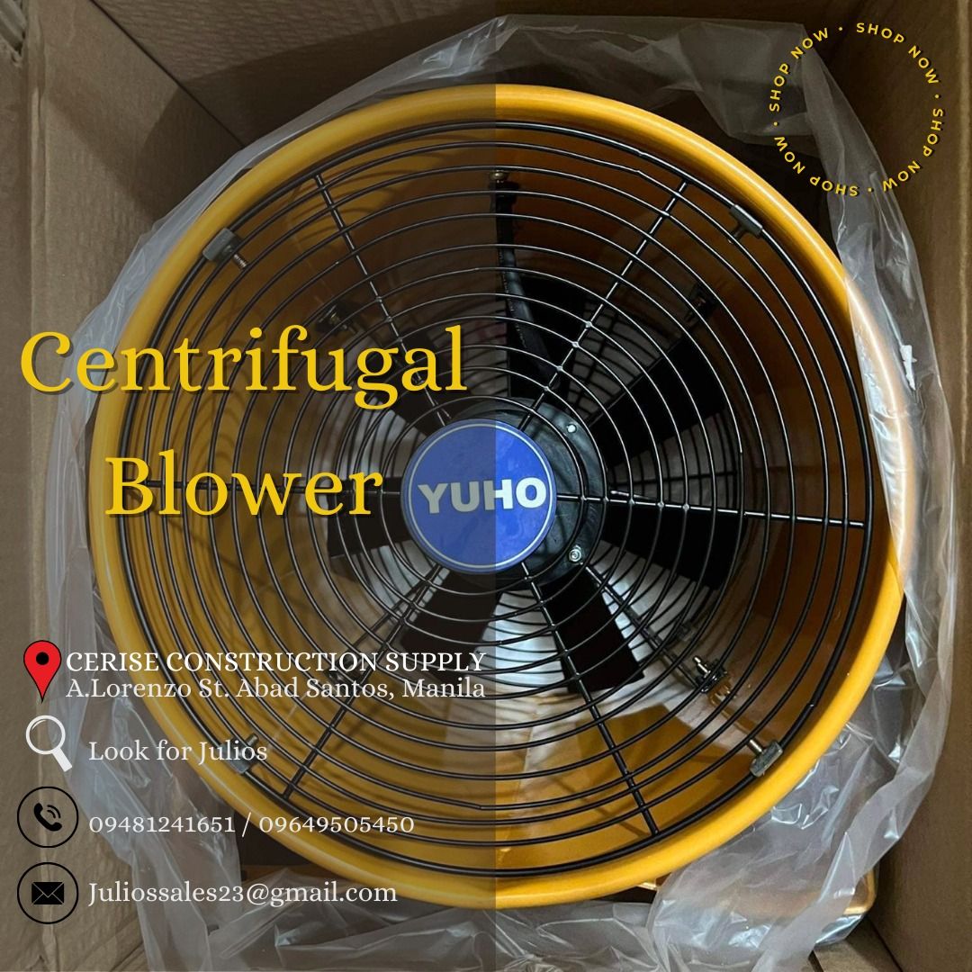 Centrifugal Blower, Commercial & Industrial, Construction Tools ...