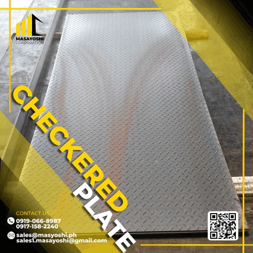 CHECKERED PLATE 1/8 3.0,MS Plate, Anchor Bolt, Channel Bar, Angle Bar ...