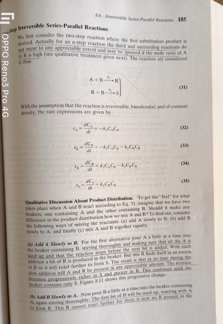CHEMICAL REACTION ENGINEERING-THIRD EDITION, Hobbies & Toys, Books & Magazines, Fiction & Non ...