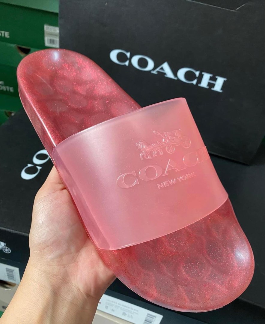 Coach Slides, Women's Fashion, Footwear, Slippers and slides on Carousell