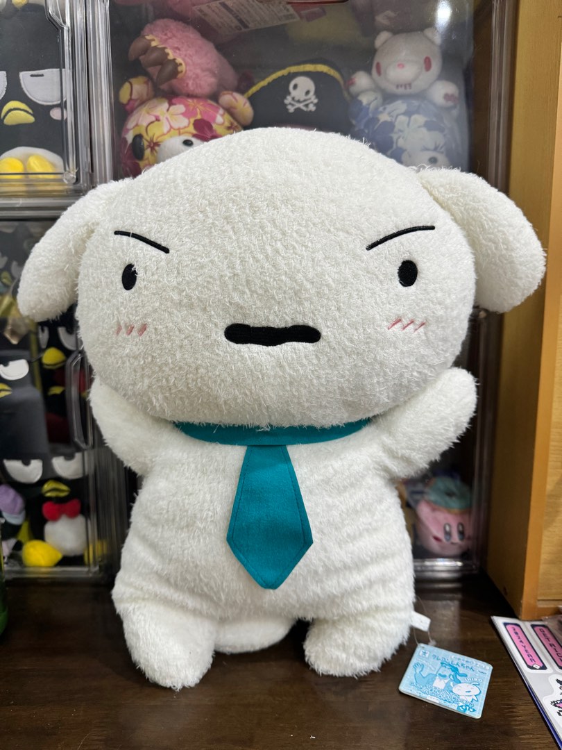 Crayon Shin Chan Shiro Plush, Hobbies & Toys, Toys & Games on Carousell