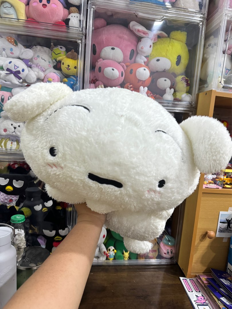 Crayon Shin Chan Shiro Plush, Hobbies & Toys, Toys & Games on Carousell