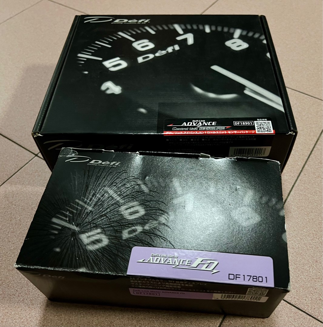 DEFI Advance FD DF17801 and DEFI Advance Control Unit SE Sensor Package ...