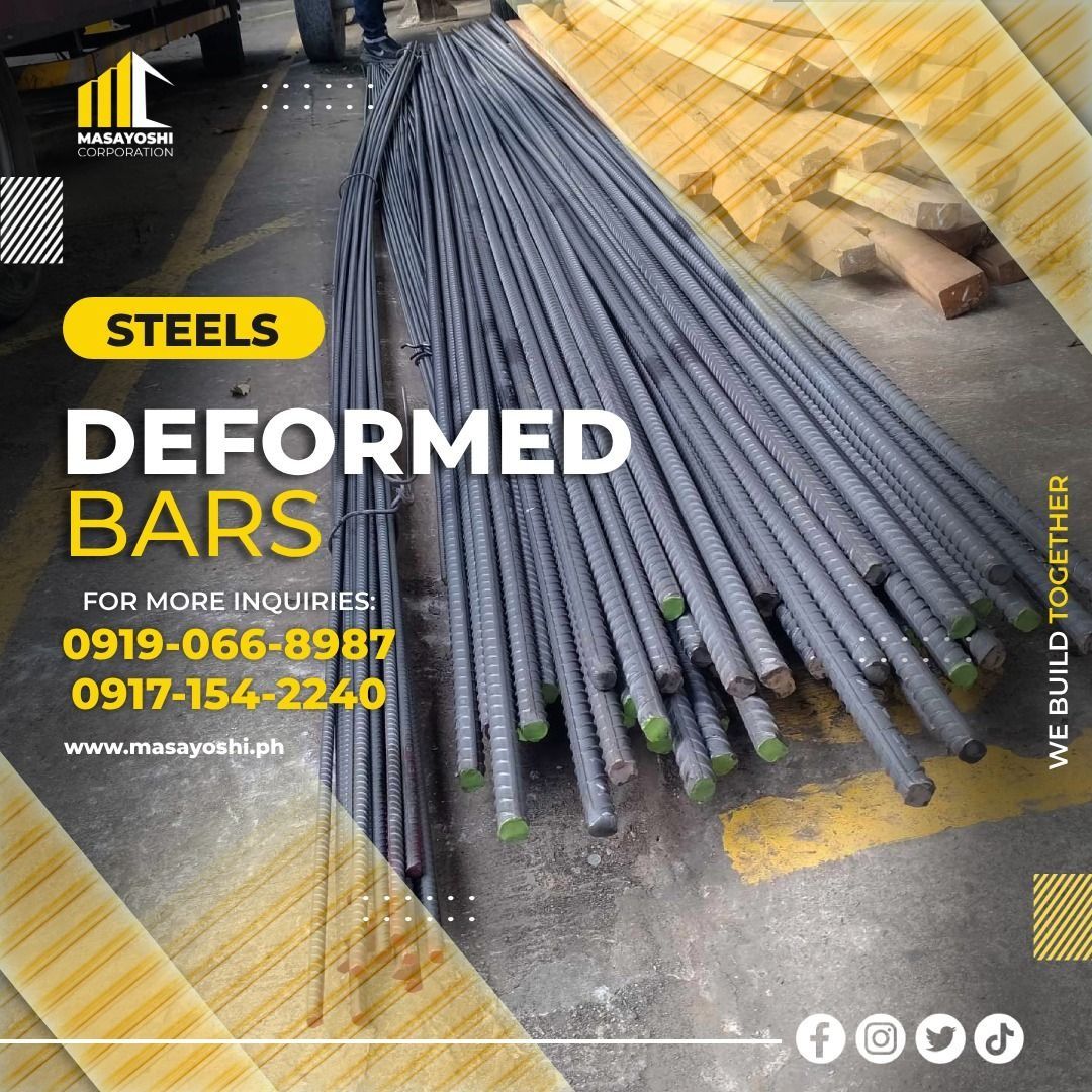 Deformed Bar 16mm x 6m | Reinforcement Bar | Rebar | RSB | Deformed Bar ...