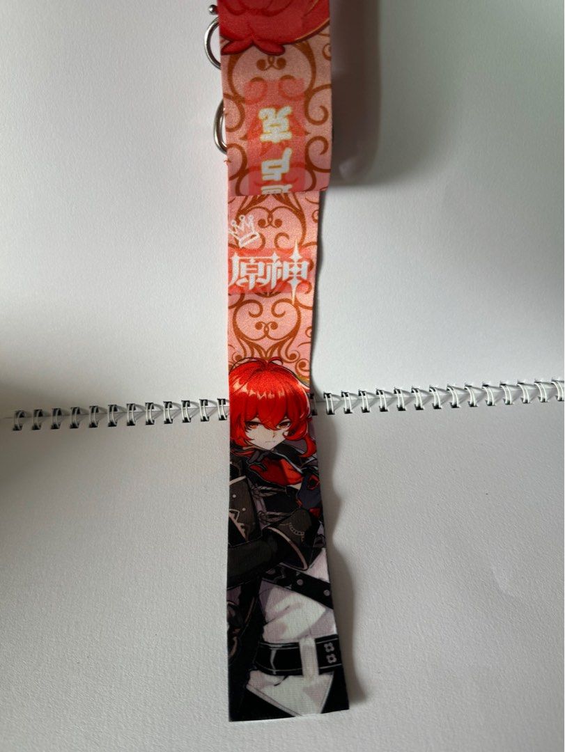 Diluc Genshin Impact Keychain, Hobbies & Toys, Memorabilia ...