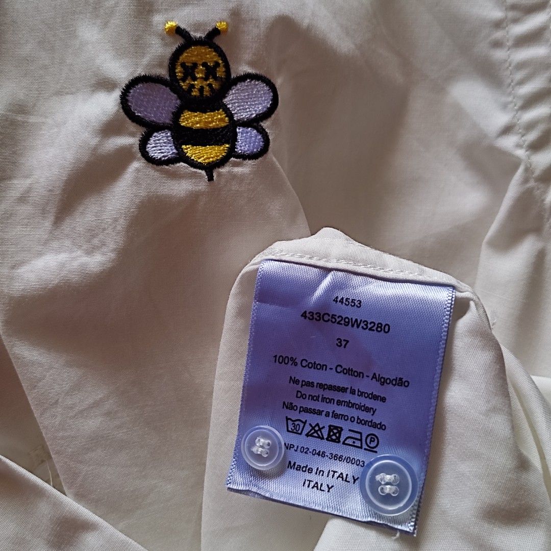 Christian dior x kaws bee shirt, Men's Fashion, Tops & Sets, Tshirts ...