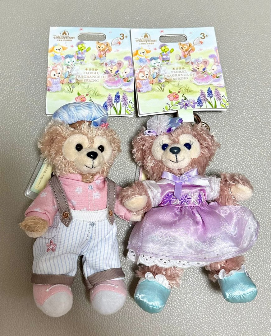 上海迪士尼Disney Duffy 或 May 鎖匙扣, 興趣及遊戲, 玩具 & 遊戲類 - Carousell