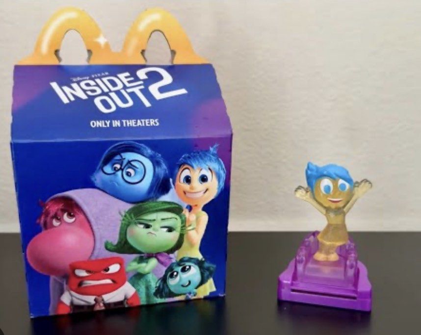 Disney Pixar Inside out 2 USA McDonald’s Disgust Ennui Envy Anxiety ...