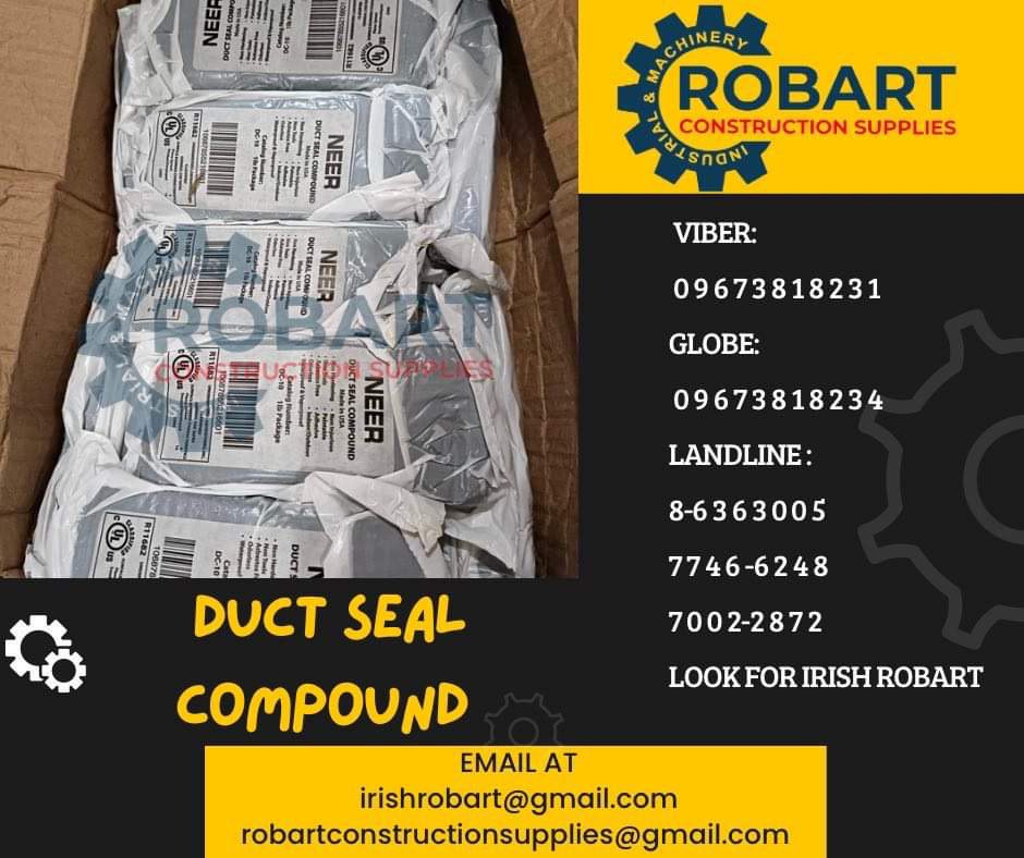 duct seal compound, Commercial & Industrial, Construction Tools ...