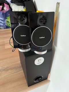 Edifier E1100 MKII predator 2.1 speaker system - white, Audio ...