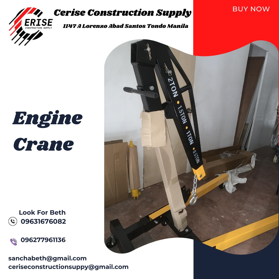Engine Crane, Commercial & Industrial, Construction Tools & Equipment ...