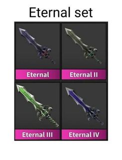 MM2 ETERNAL SET, Video Gaming, Video Games, Others on Carousell