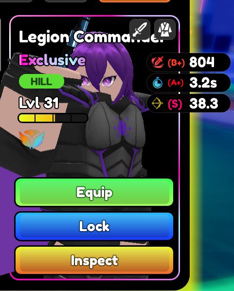 EXCLUSIVE LEGION COMMANDER ANIME DEFENDERS, Video Gaming, Gaming ...