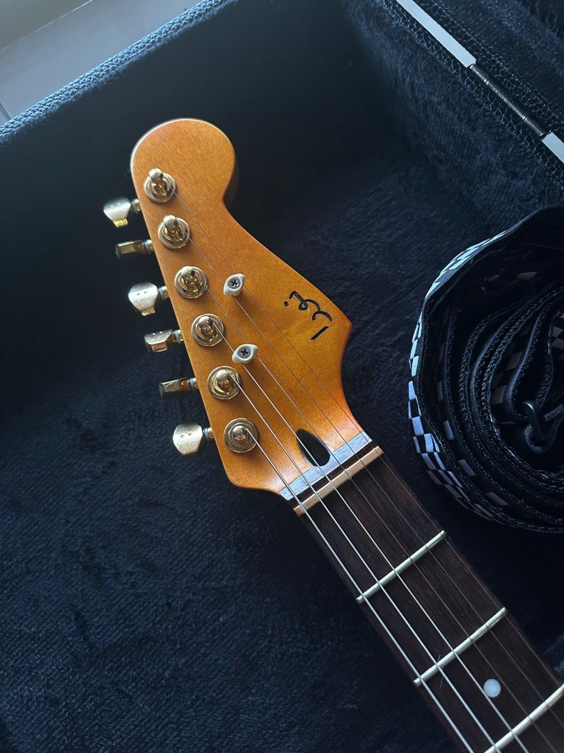 Fender Squire “NORA” rebuild by The Guitar Hospital (RELIC FINISHING ...