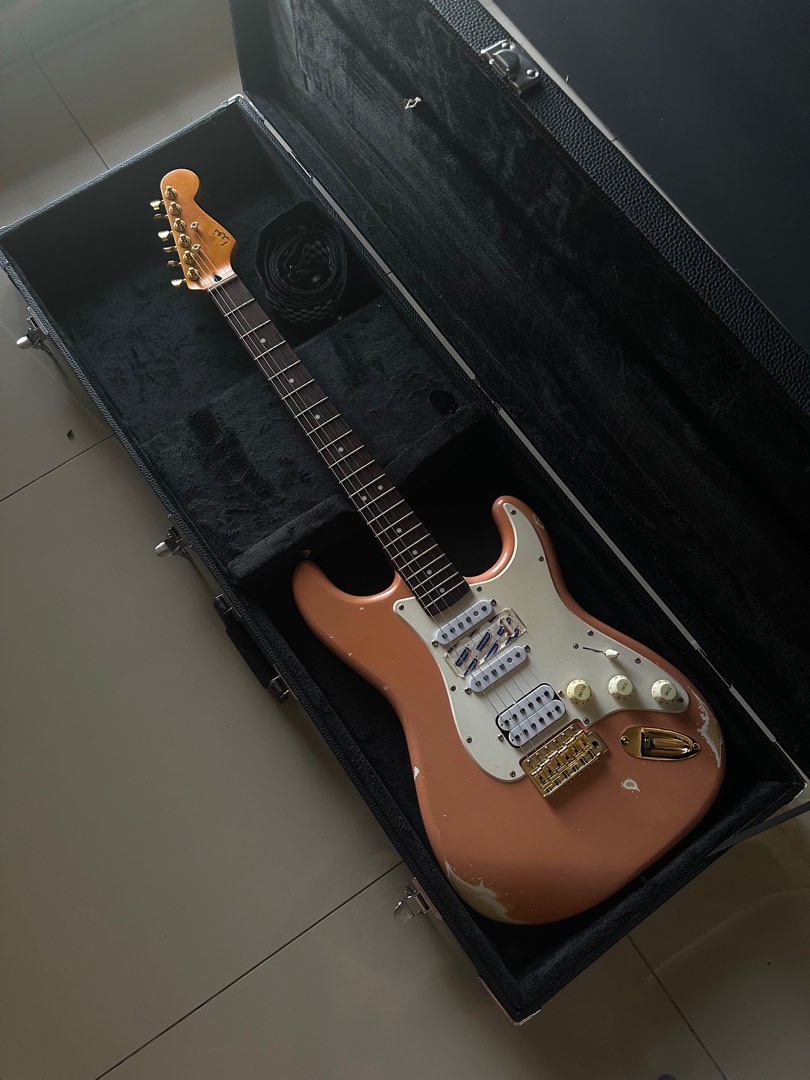 Fender Squire “NORA” rebuild by The Guitar Hospital (RELIC FINISHING ...