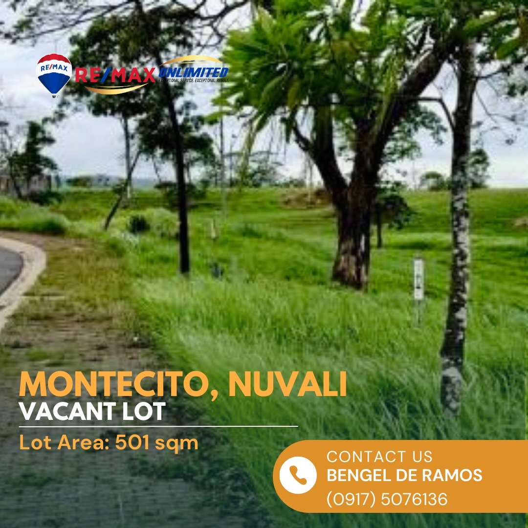 FOR SALE | VACANT LOT in Montecito in Nuvali by Ayala Land Premier ...