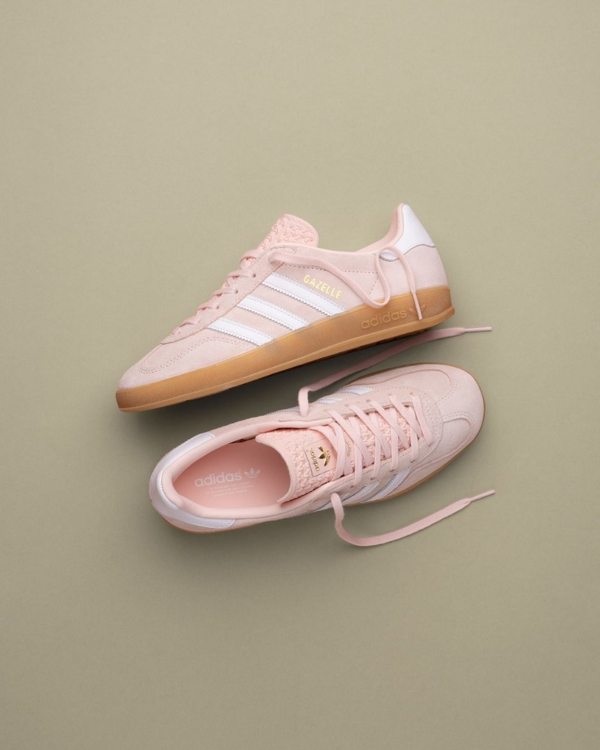 Gazelle Indoor Sandy Pink (W), Women's Fashion, Footwear, Sneakers on ...