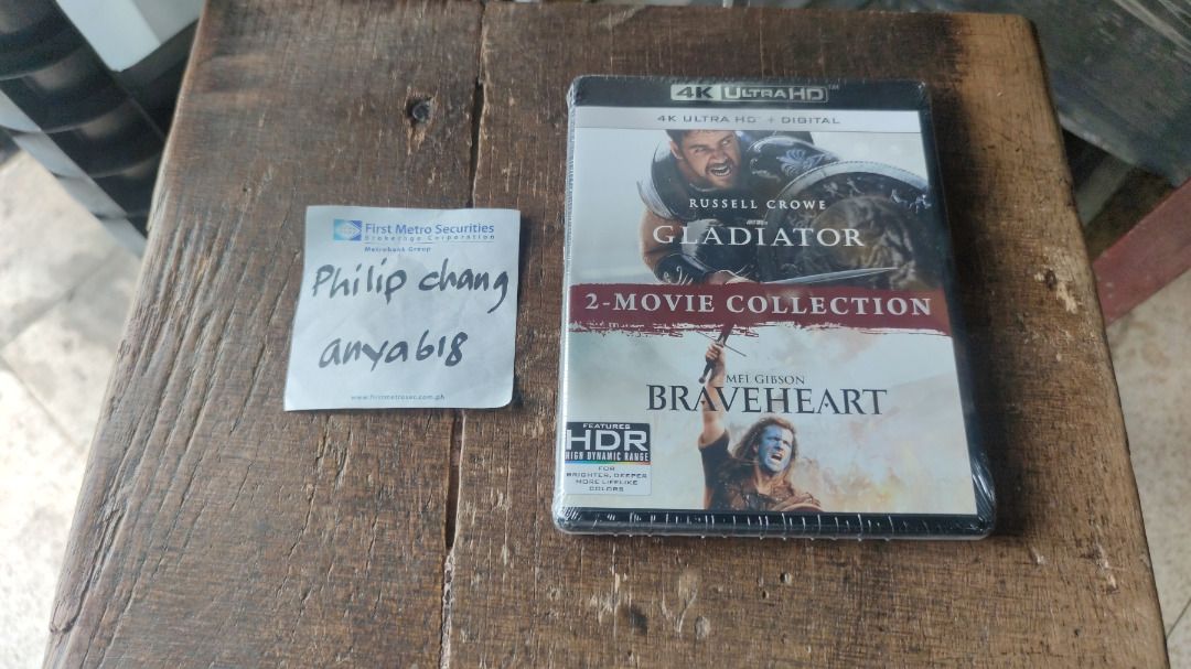 Gladiator / Braveheart 2-Movie Collection (4K Ultra HD + Digital ...
