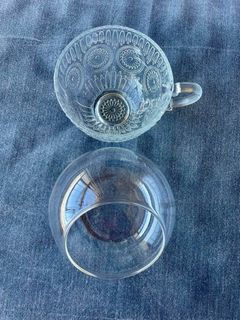 Purple footed wine glass, Furniture & Home Living, Kitchenware ...