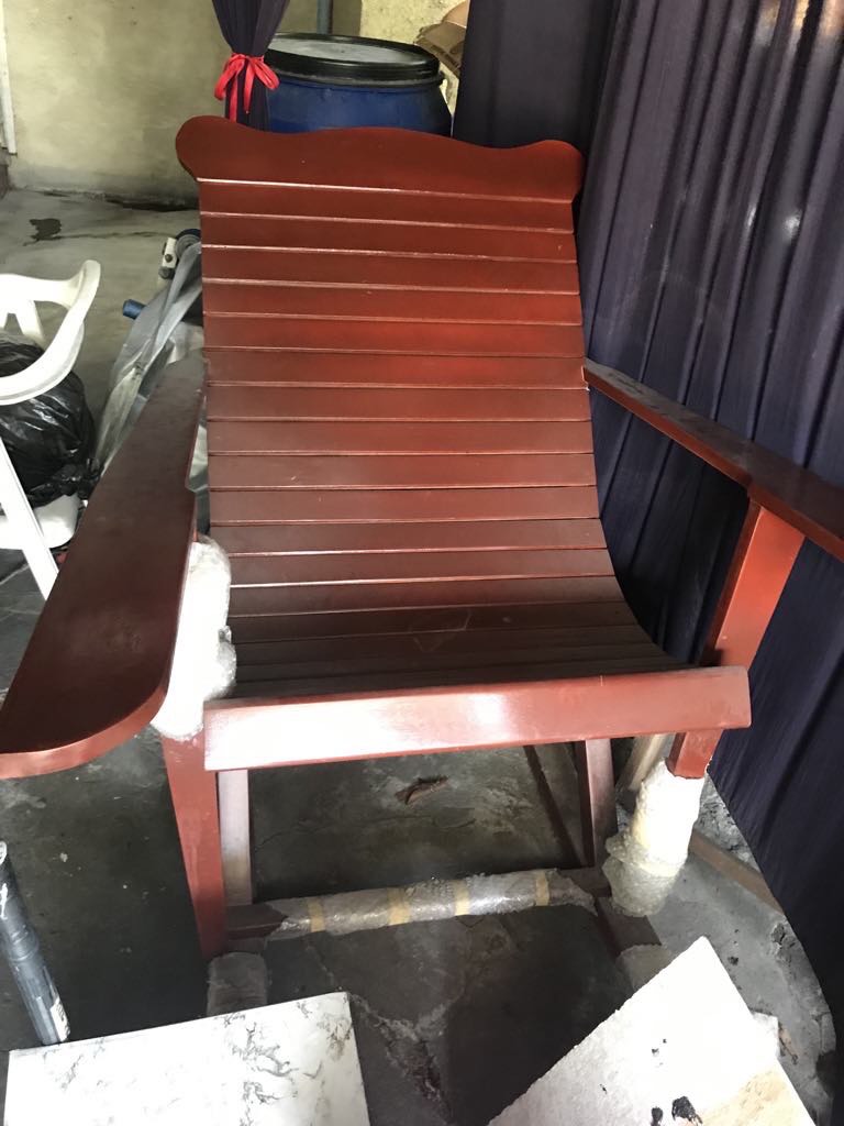 Gmelina Rocking Chair, Furniture & Home Living, Furniture, Chairs on Carousell