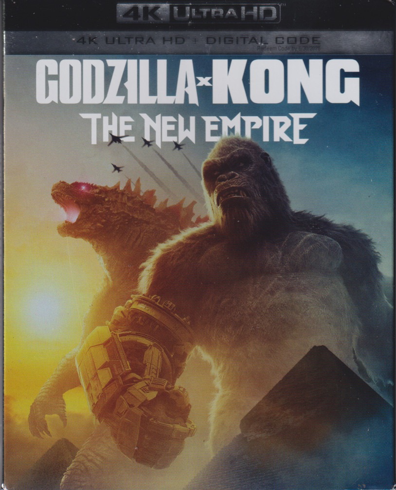 Godzilla X Kong The New Empire 4K (Slipcover) Blu ray Bluray, Hobbies ...