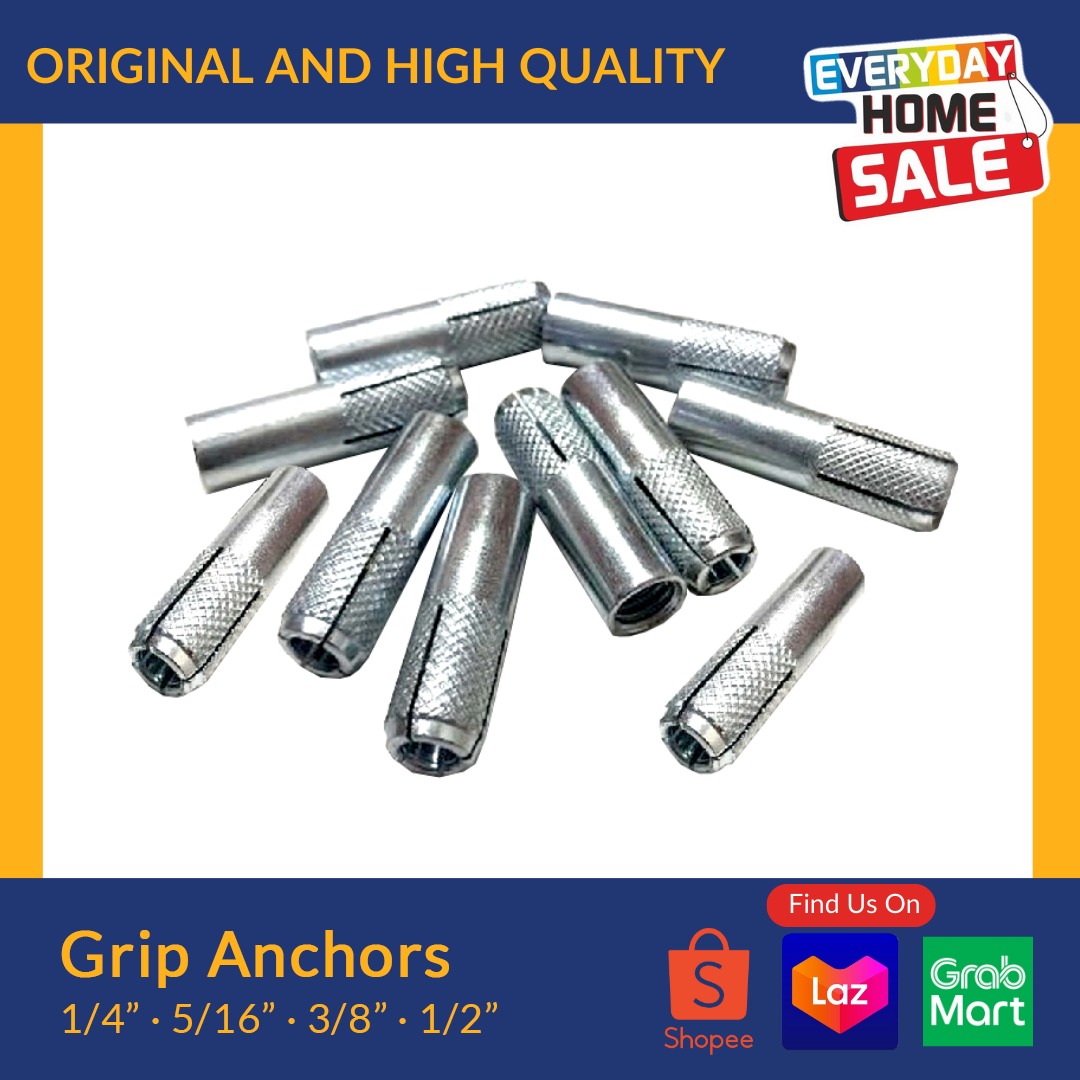 Grips Anchors (Sold per box), Commercial & Industrial, Construction ...