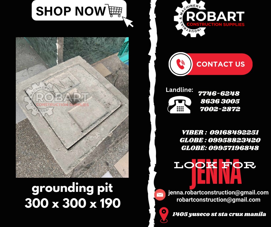 grounding pit 300 x 300 x 190, Commercial & Industrial, Construction ...