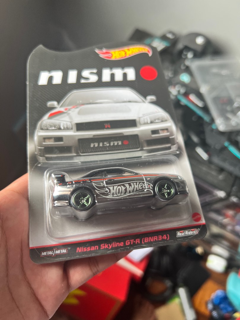 HOT WHEELS RLC NISMO R34, Hobbies & Toys, Toys & Games on Carousell