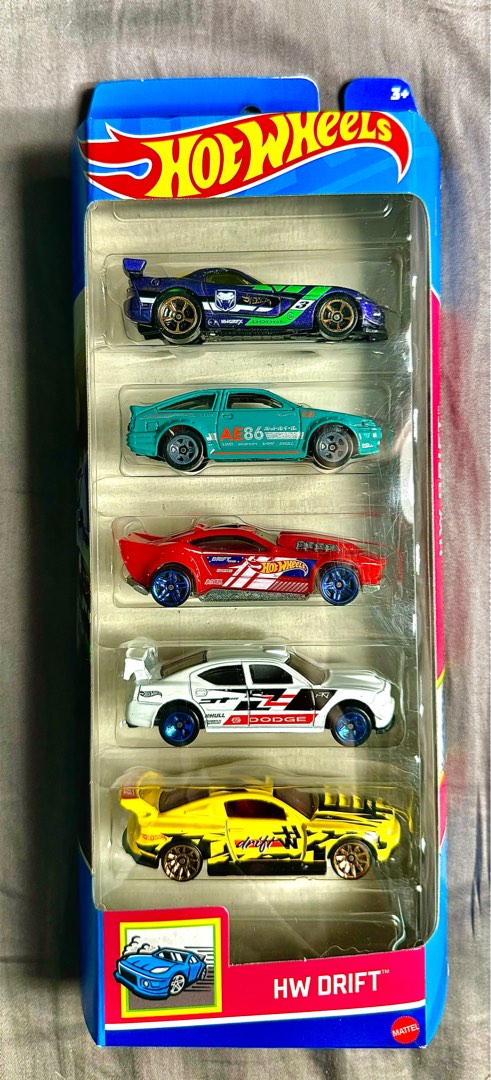Hotwheels HW Drift 5 packs 2023, Hobbies & Toys, Toys & Games on Carousell