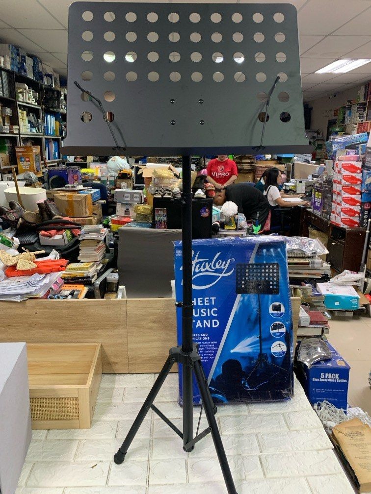 Huxley Sheet Music Stand, Audio, Other Audio Equipment on Carousell