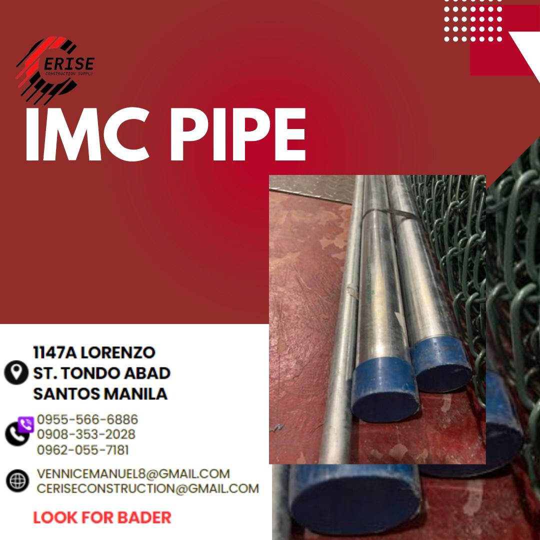IMC PIPE, Commercial & Industrial, Construction & Building Materials on ...