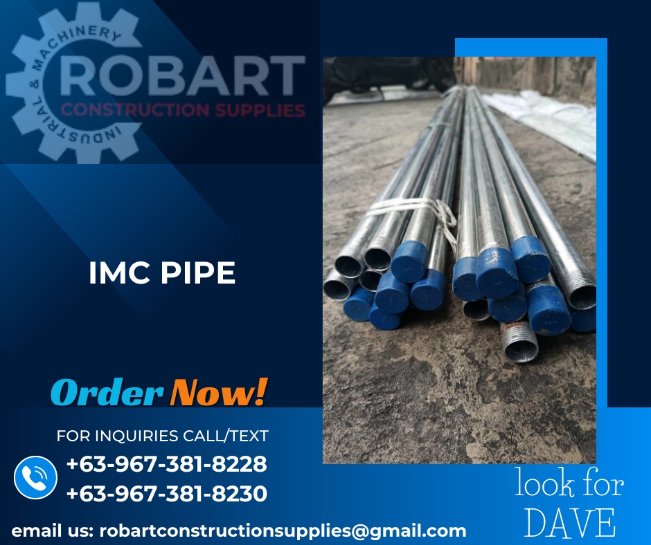 IMC PIPE, Commercial & Industrial, Construction Tools & Equipment on ...