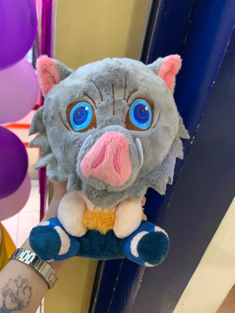 Inosuke (Demon Slayer) Plushie, Hobbies & Toys, Toys & Games on Carousell
