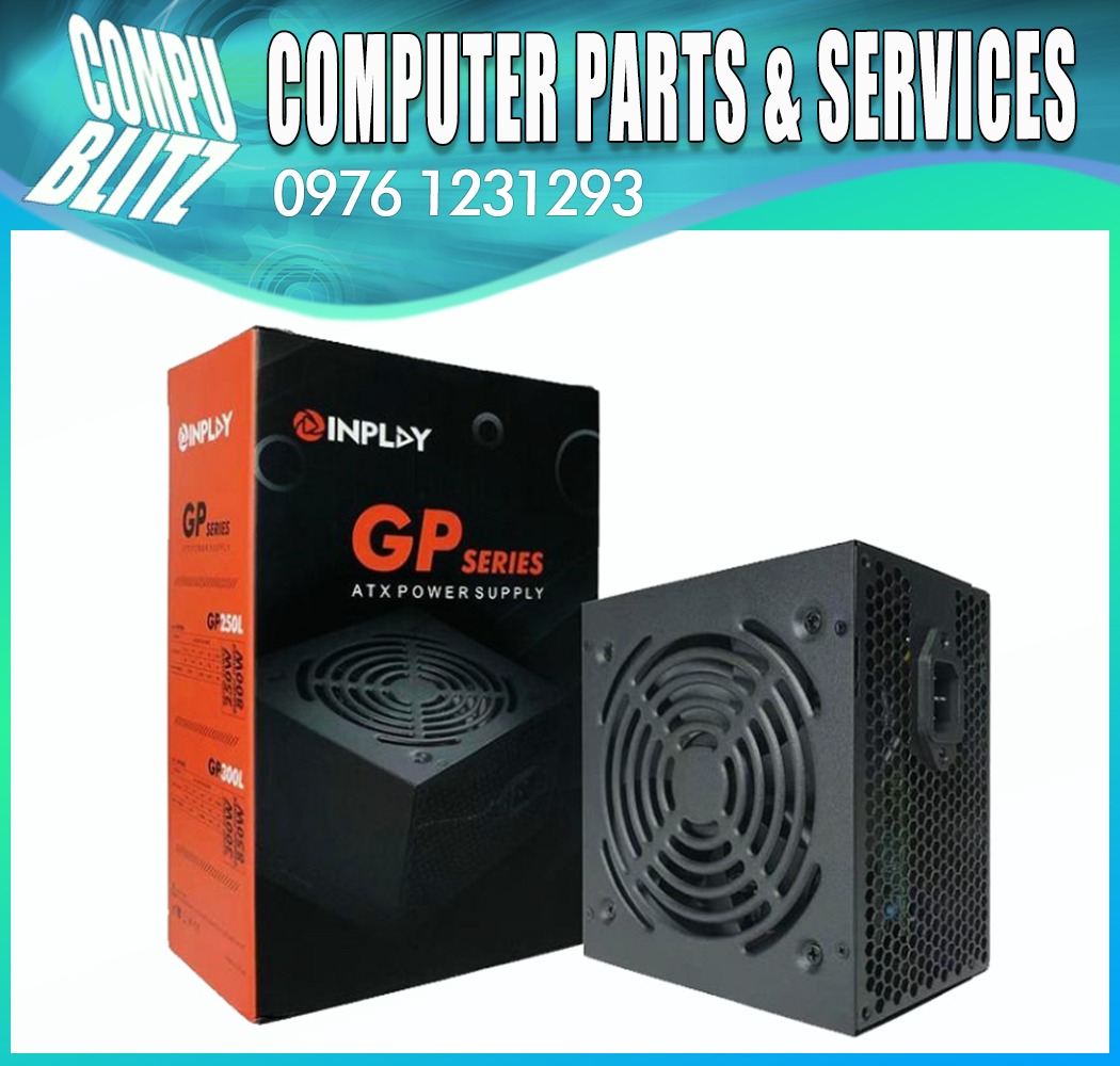 INPLAY GP250L 800W ATX POWER SUPPLY BIG FAN 18inc WIRE, 8-PIN CPU POWER ...