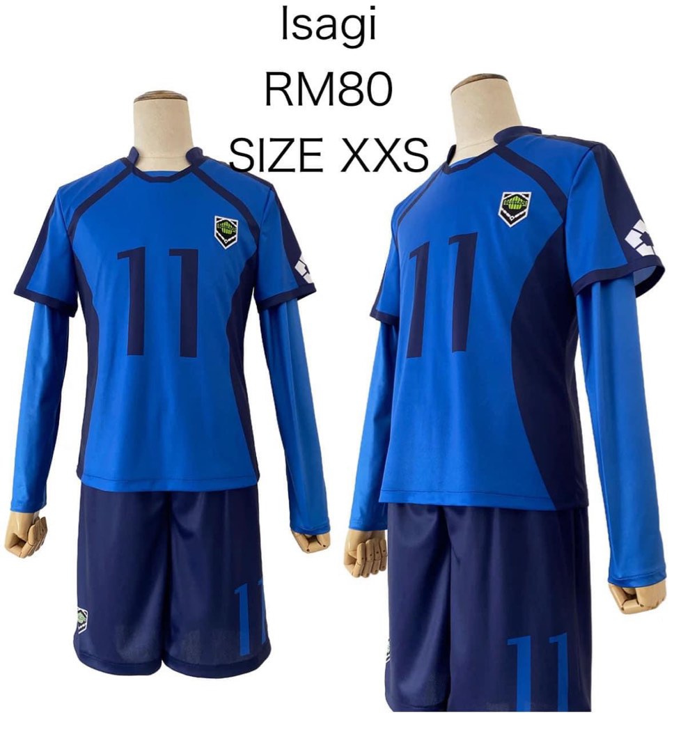Isagi Yoichi U20 Cosplay S, Men's Fashion, Activewear on Carousell